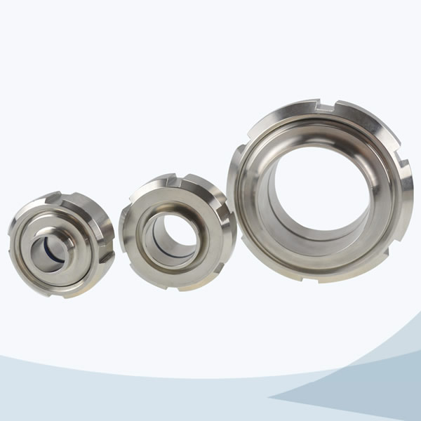 stainless steel hygienic 13R SMS long type complete union - JoNeng ...