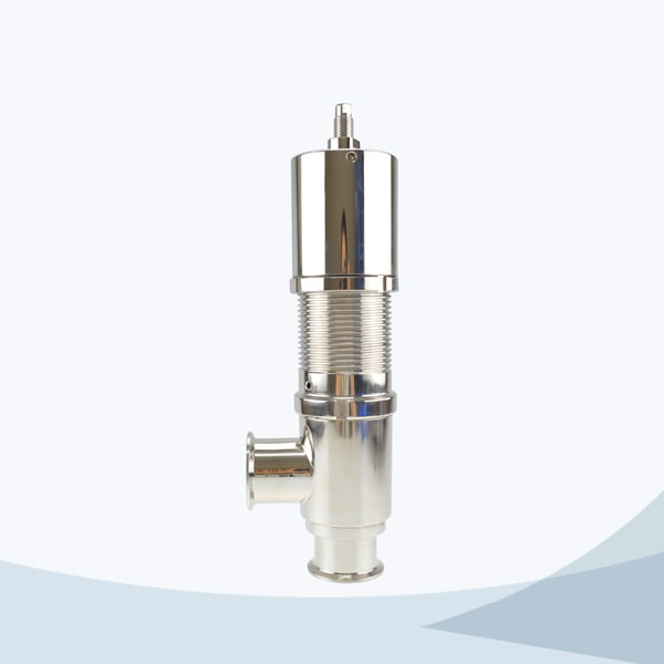 stainless steel hygienic grade ball type manual pressure relief valve ...