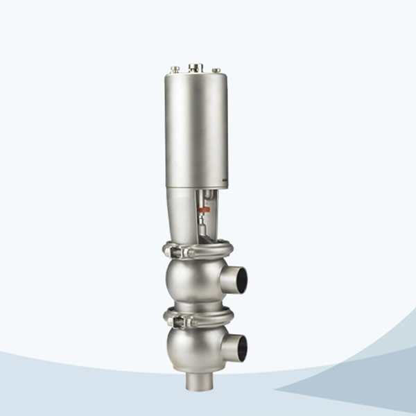 stainless steel sanitary pneumatic flow change over valve - JoNeng ...