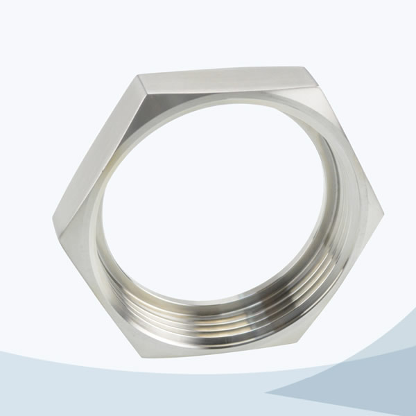 stainless steel food processing RJT hex union nut - JoNeng valves Co., Ltd