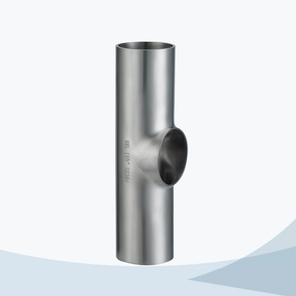 stainless steel food equipment 7WP butt weld reducing short tee ...