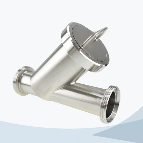 stainless steel sanitary clamped Y type filter - JoNeng valves Co., Ltd