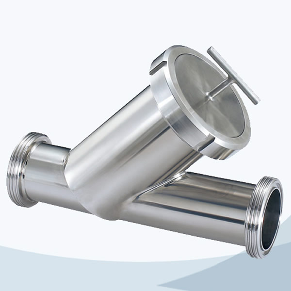 stainless steel sanitary clamped Y type filter - JoNeng valves Co., Ltd