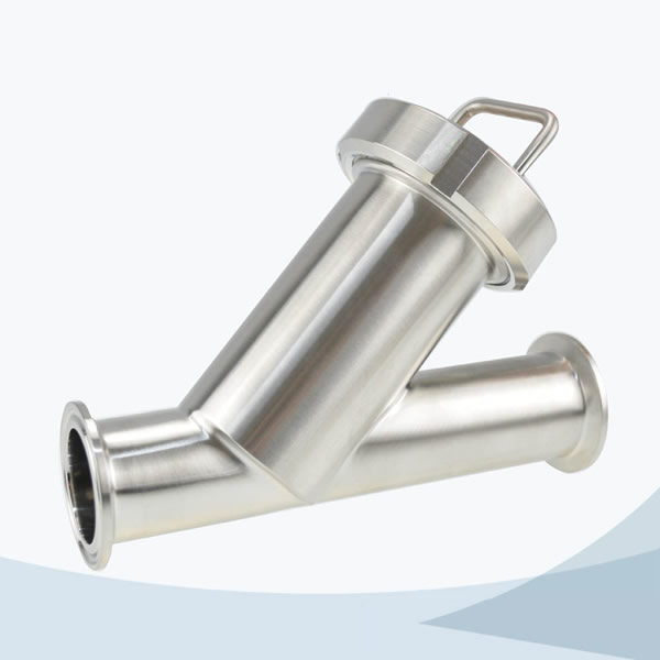 stainless steel sanitary clamped Y type filter - JoNeng valves Co., Ltd